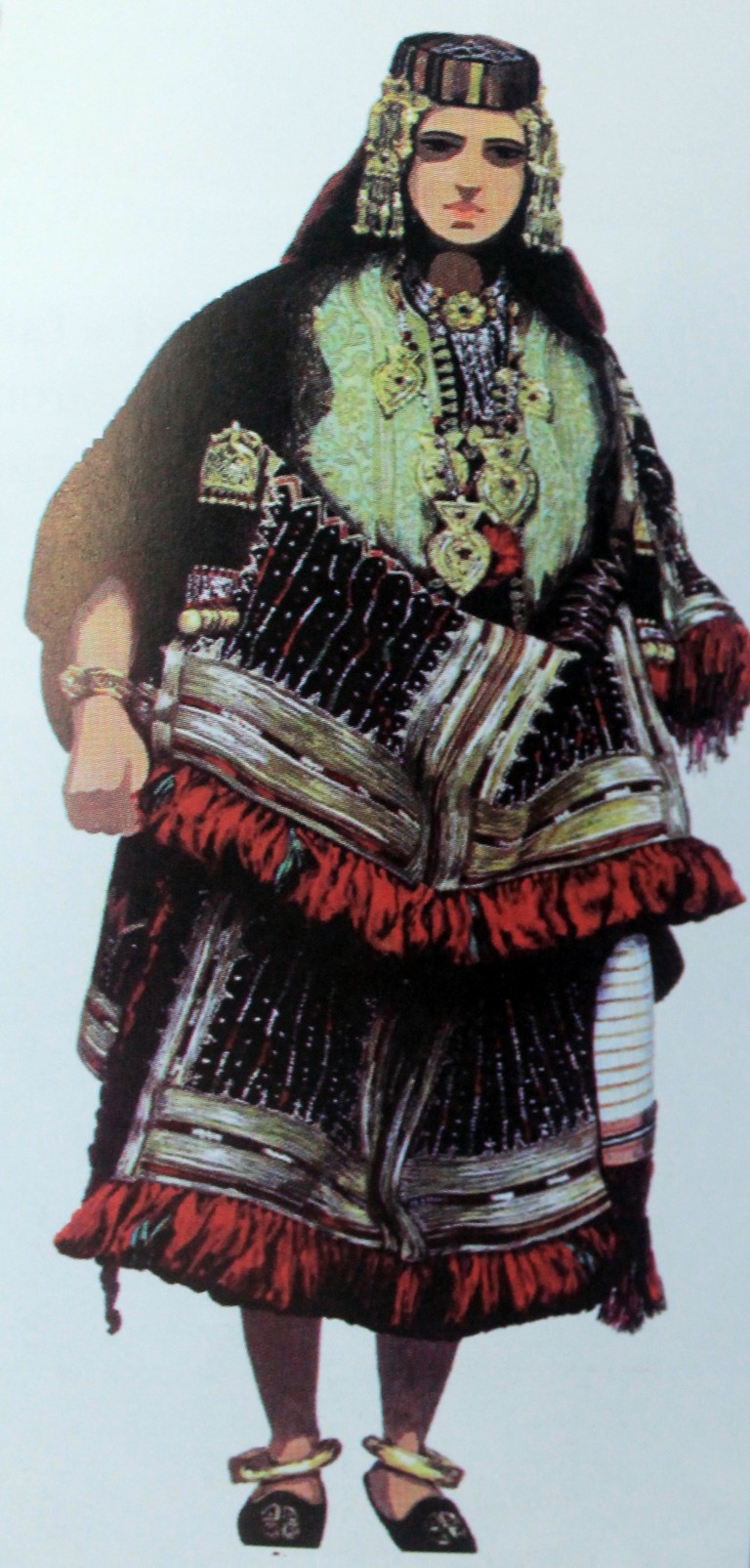 Zaher Kammoun » » Les costumes traditionnels féminins en Tunisie