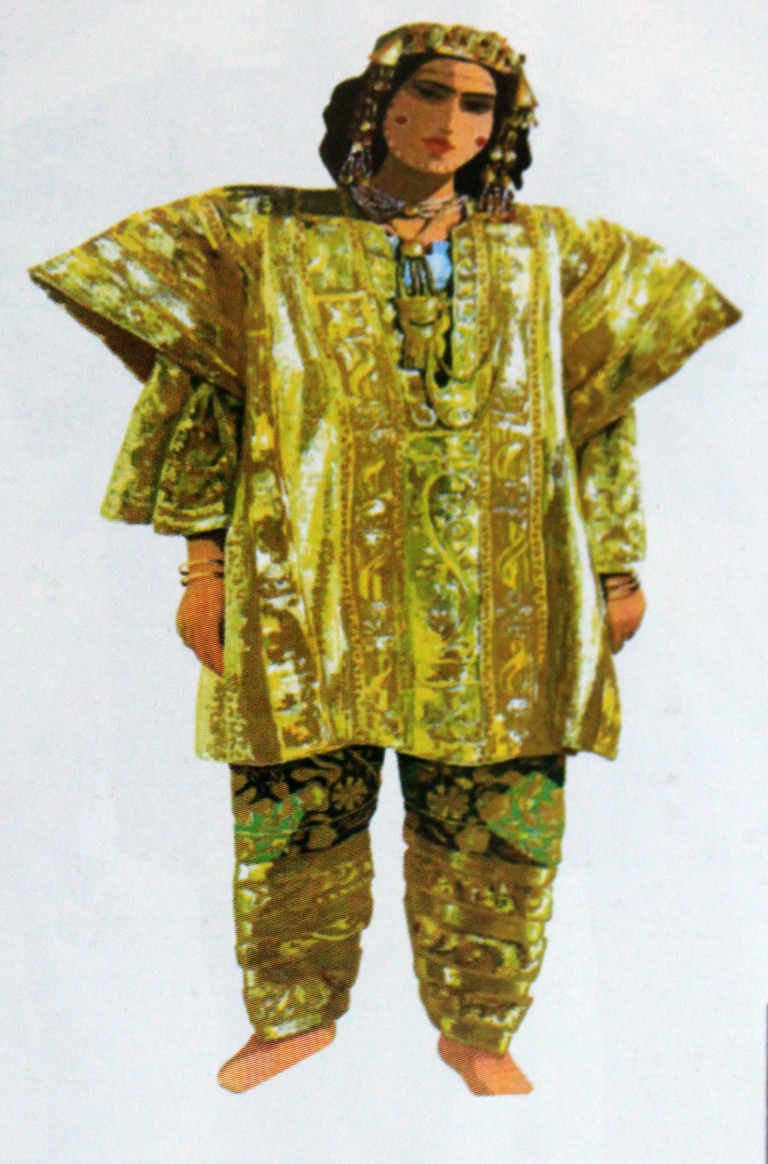 Zaher Kammoun » » Les costumes traditionnels féminins en Tunisie