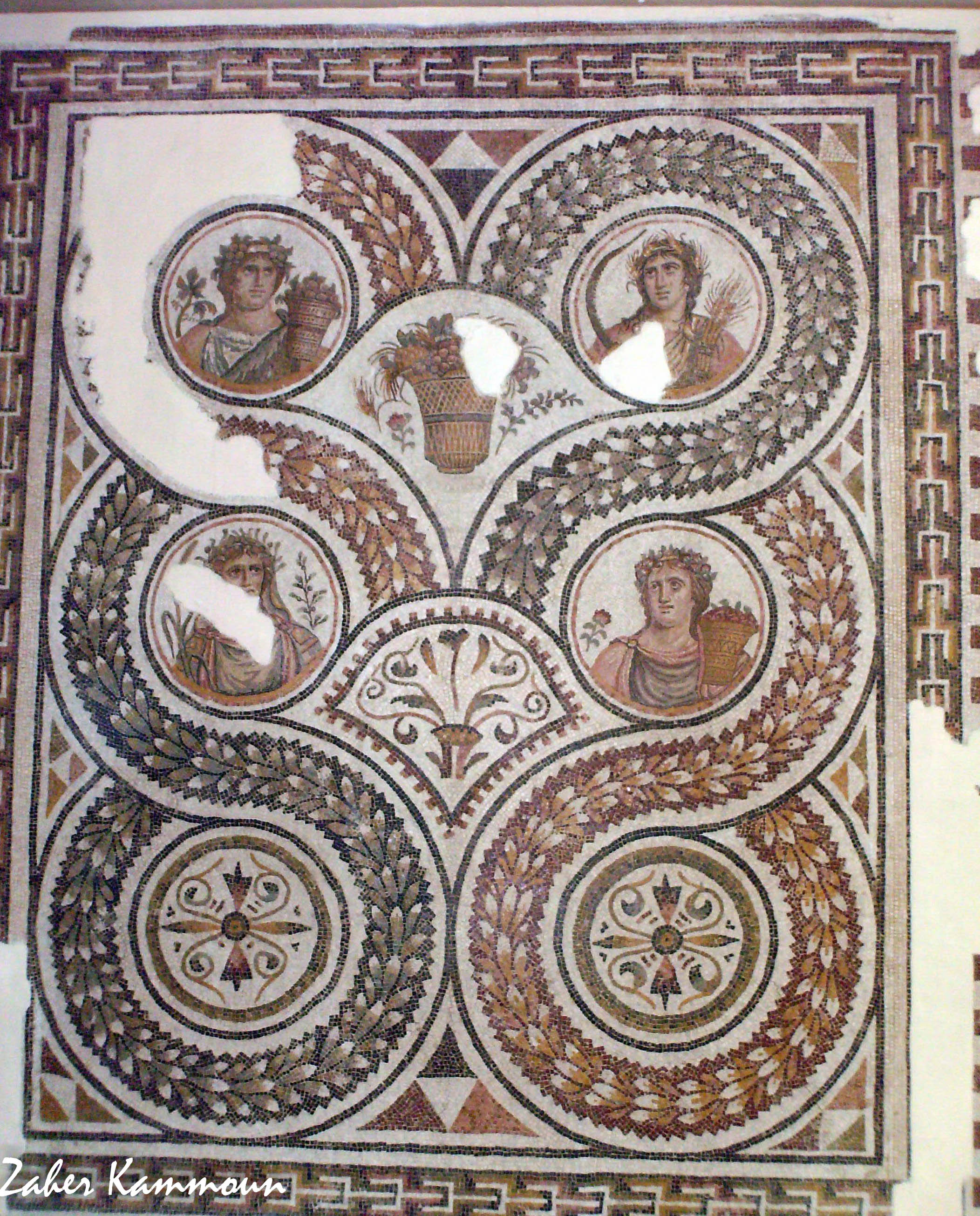 Zaher Kammoun » » Les mosaïques du temps et de ses divisions en Tunisie ...